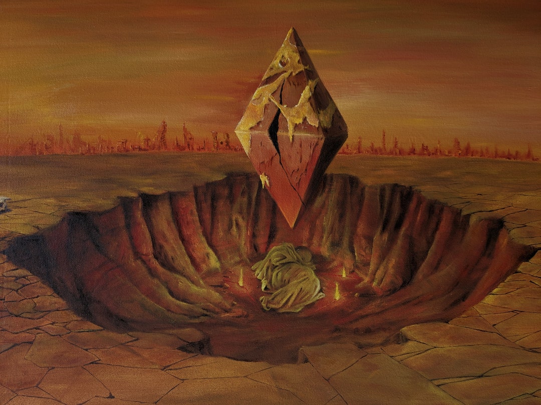 Regression - Original Oil Painting on Canvas, Very Large Painting - Etsy