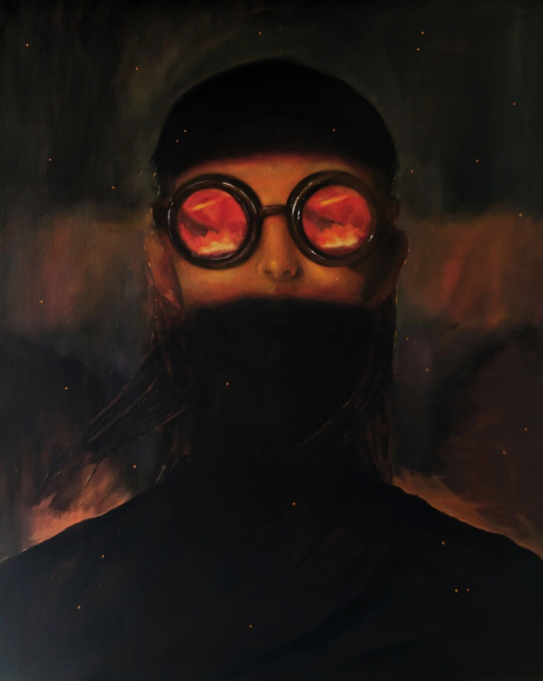 Astral Abyss Original Oil Painting on Canvas 73 X 60 Cm. - Etsy