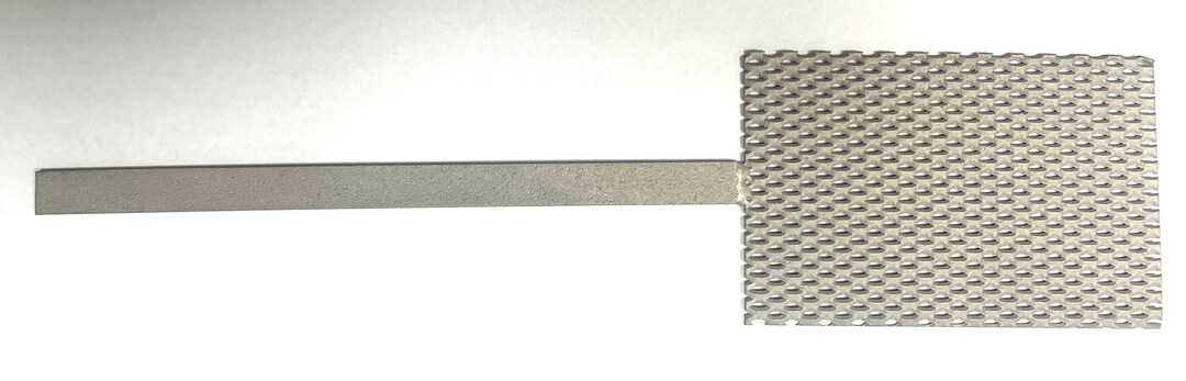 PLATINIZED TITANIUM VERTICAL Mesh Grid Anode, 2"w X 3"h - Etsy