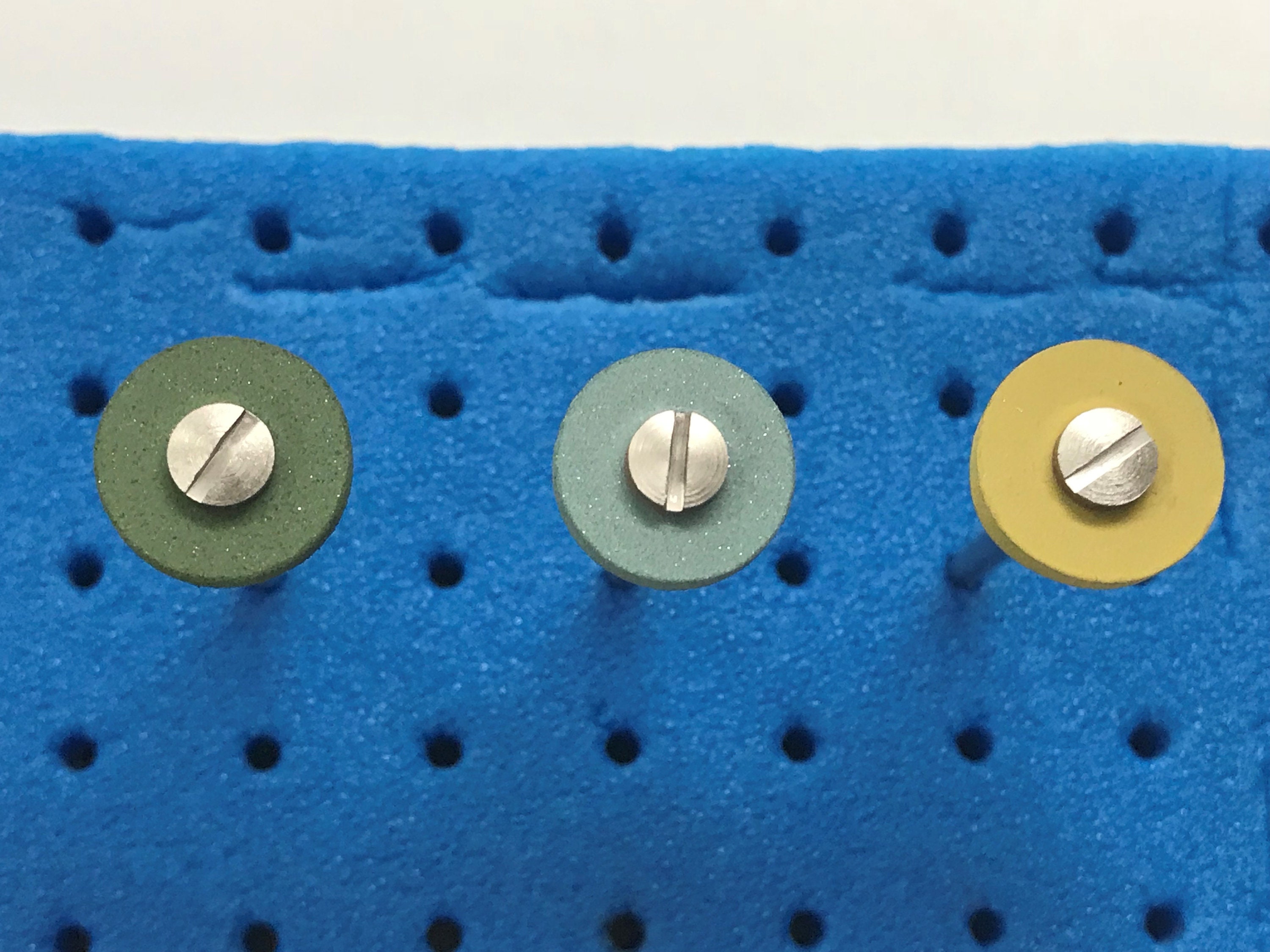 EDENTA CERAGLOSS™ Diamond 1/2 Diameter Silicone Rubber Wheels for ...
