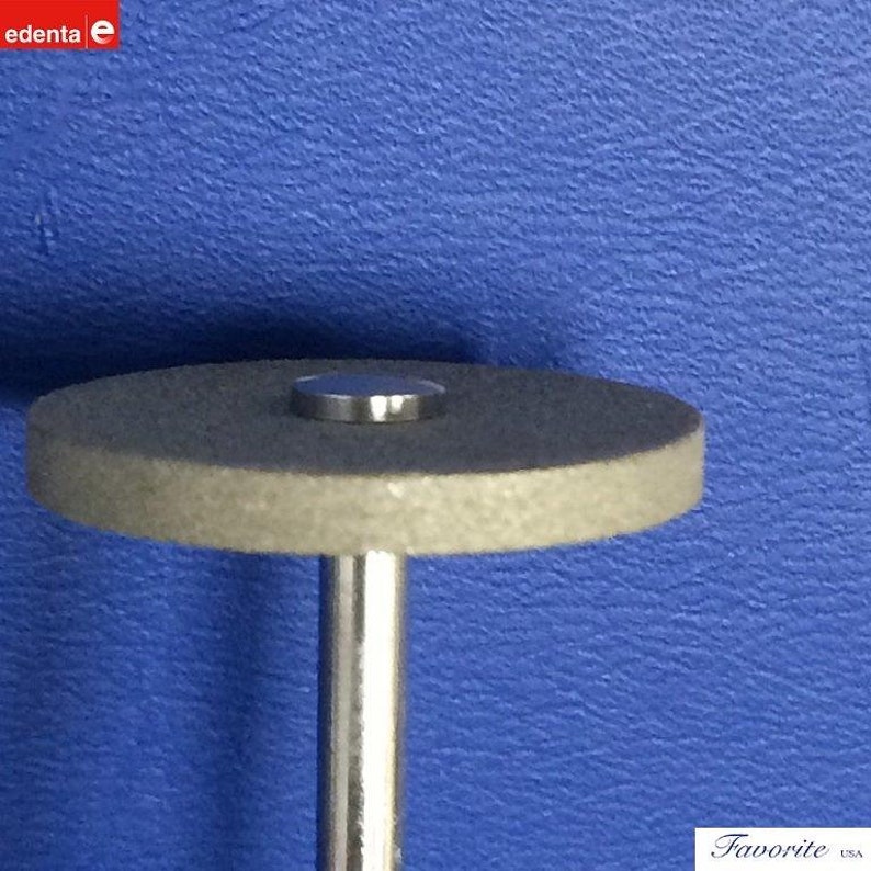 EDENTA Grey Supermax Diamond Wheel for Carbide Gravers Grind Polish ...