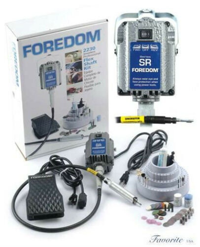 FLEXIBLE SHAFT FOREDOM Motor Kit 2231, 1/6hp, 110v With Motor Hanger ...