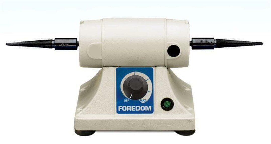 FOREDOM M.BL BENCH Lathe Compact W/ 2 Spindles and Variable Speed ...