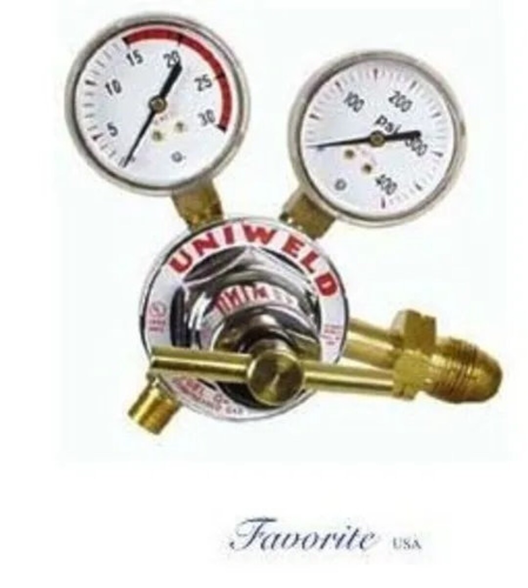 UNIWELD PROPANE REGULATOR Single Stage Ruh8212 for Refillable Tank Gas ...