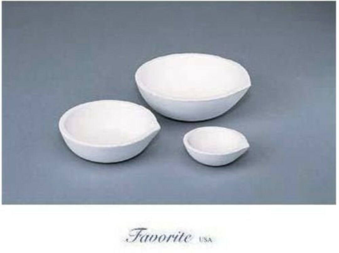 FUSED SILICA MELTING Dish Crucible Gold Silver Set of 3 - 20 , 40, 100 ...