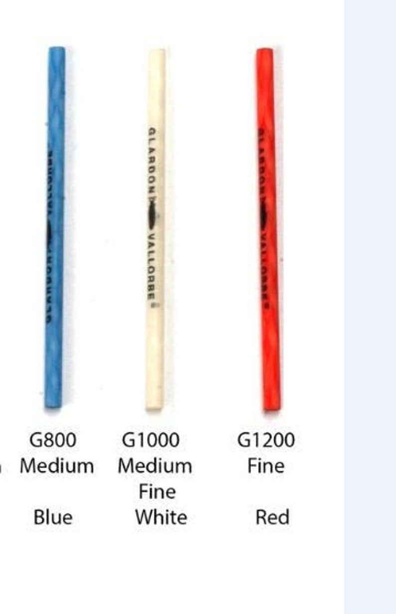 GLARDON VALLORBE CERAMIC Fiber Files Round 2.34mm X 50mm Polishing ...