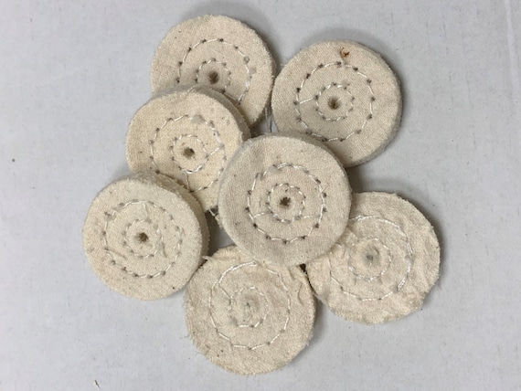 Mini Muslin White Polishing Baby Buff 1 Jewelry Buffing | Etsy