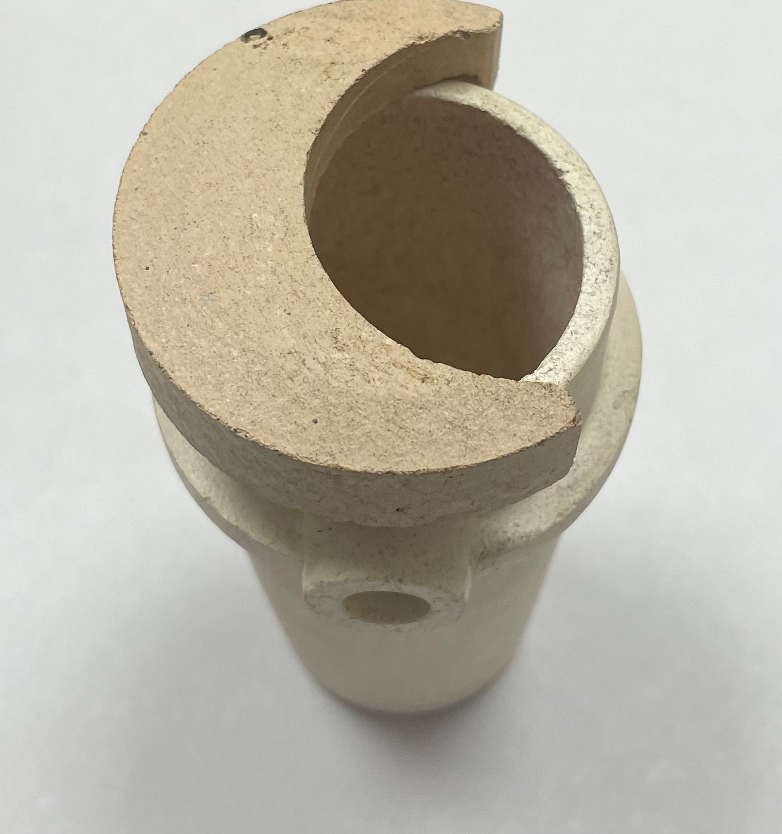 CERAMIC CRUCIBLE SLEEVE Melting W/ Cover Gold Silver Jewelry - Etsy