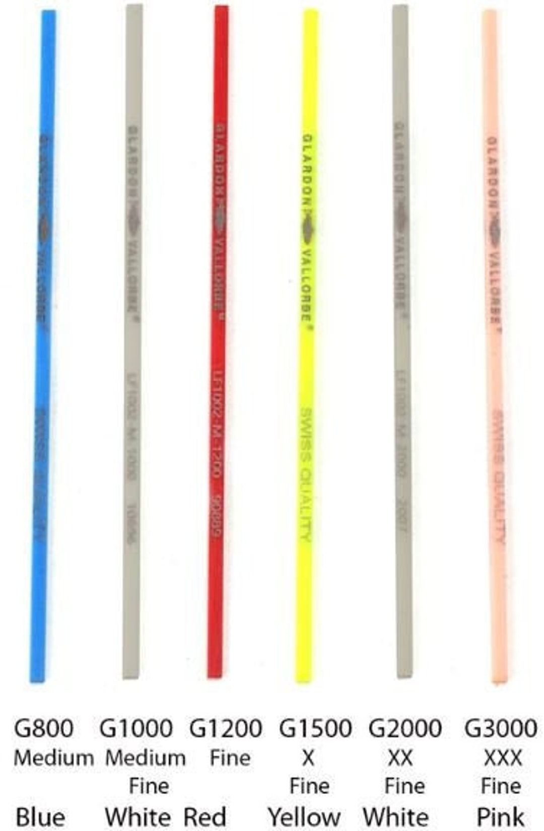 GLARDON VALLORBE CERAMIC Fiber Files Square 1mm X 1mm Polishing ...