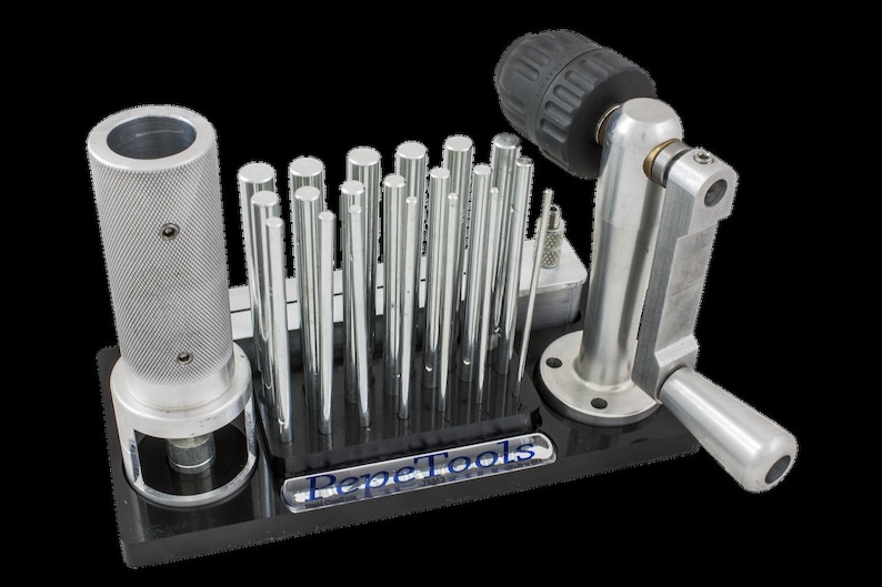 PEPETOOLS 307.70A Jump Ring Maker With Lubricant & Circular Saw Pepe ...
