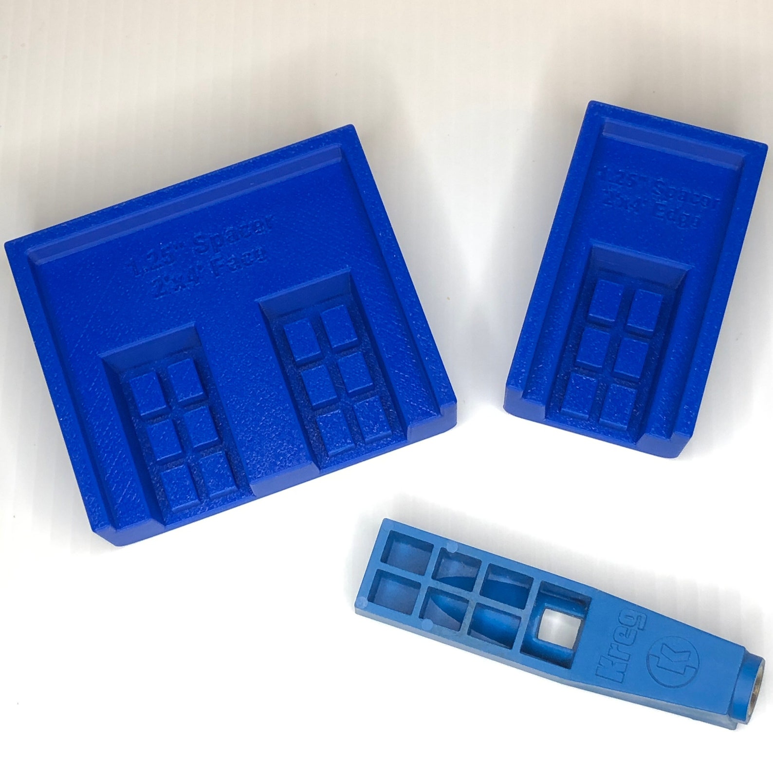 Spacer Set for Kreg MKJ Mini Pocket Hole Jig, Use With 2" X 4" Boards ...