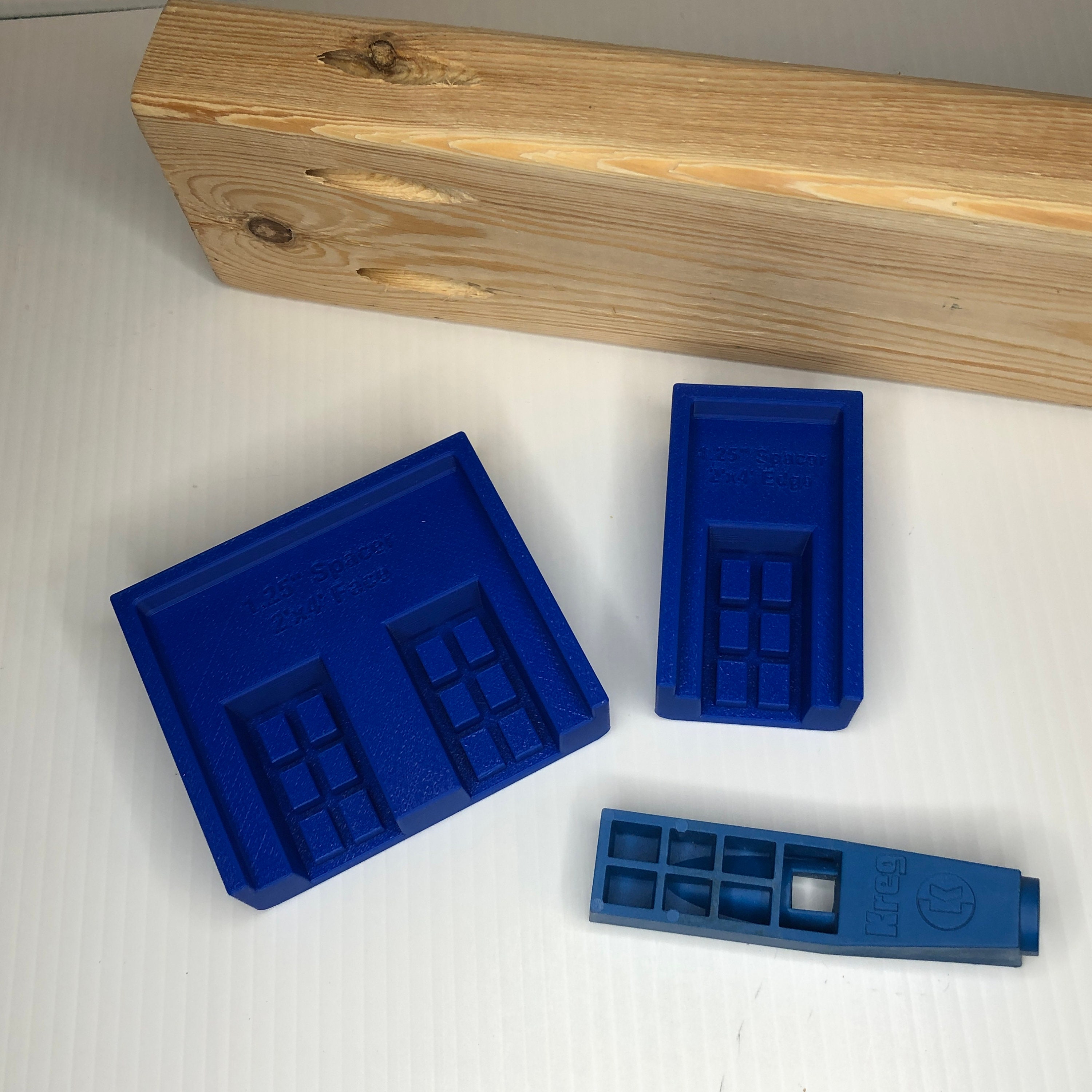 Spacer Set for Kreg MKJ Mini Pocket Hole Jig, Use With 2" X 4" Boards ...