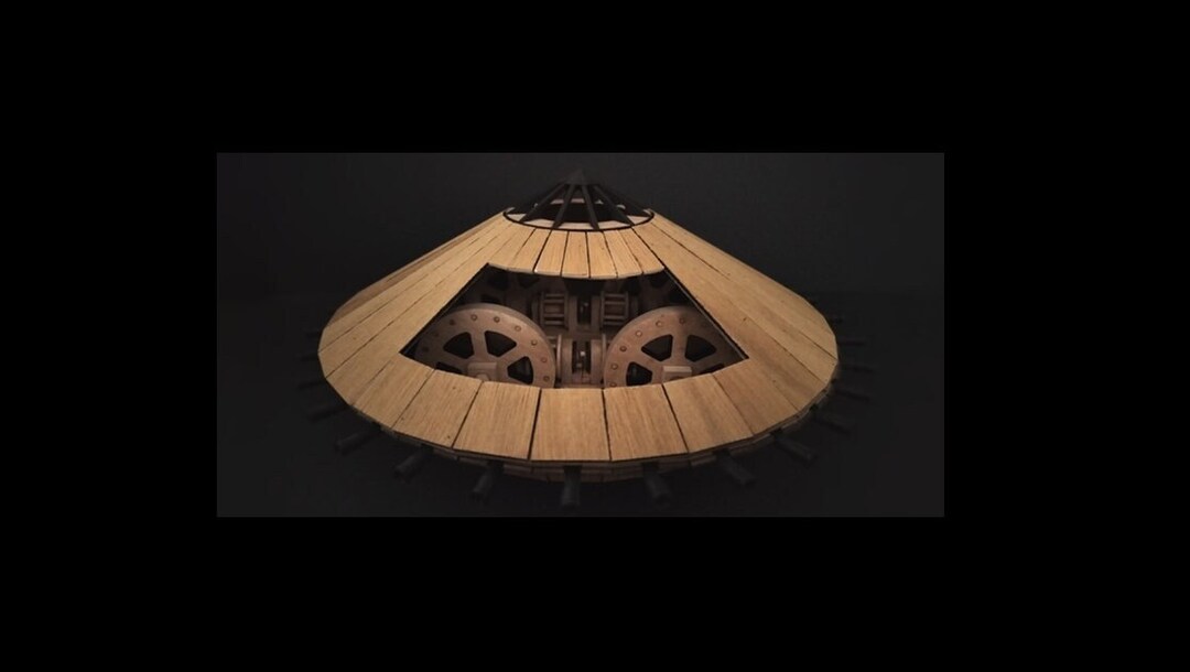 Leonardo Da Vinci Tank Model Display Kit Museum Collectible Vintage ...
