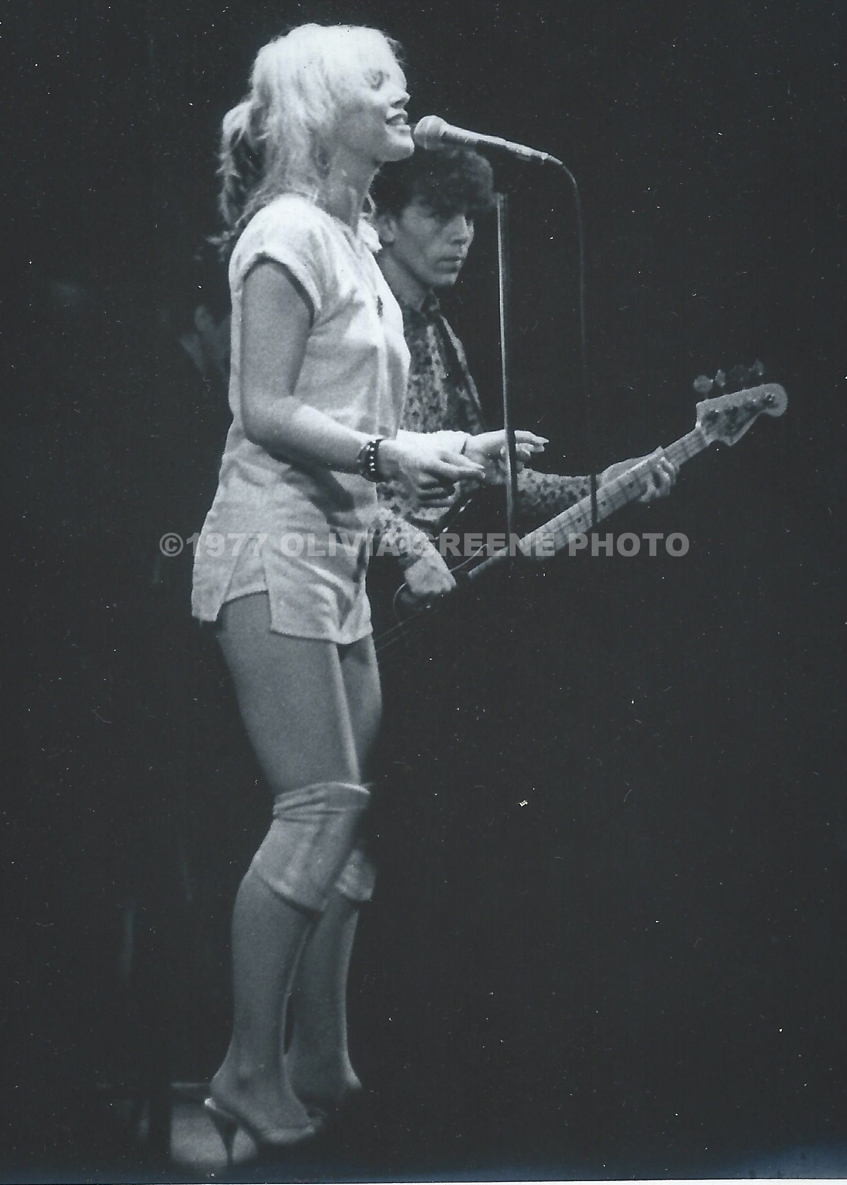 Debbie Harry On Stage 1977