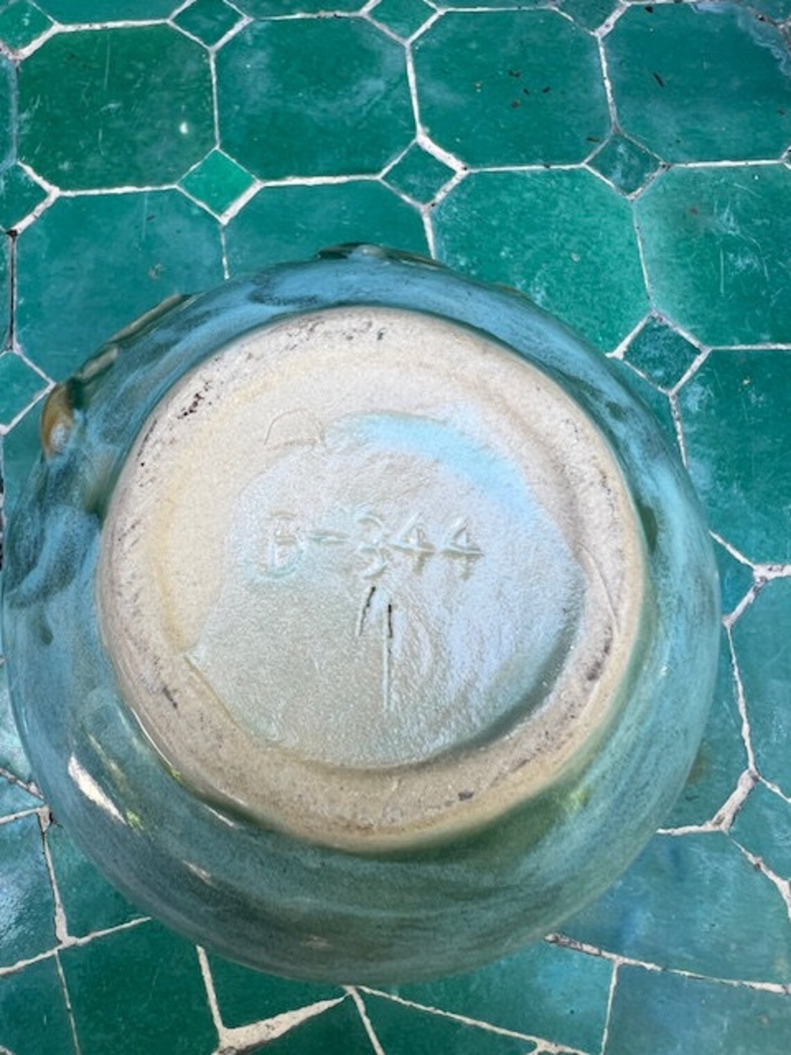 Vintage Majolica Little Frog and Grapes Pot - Etsy