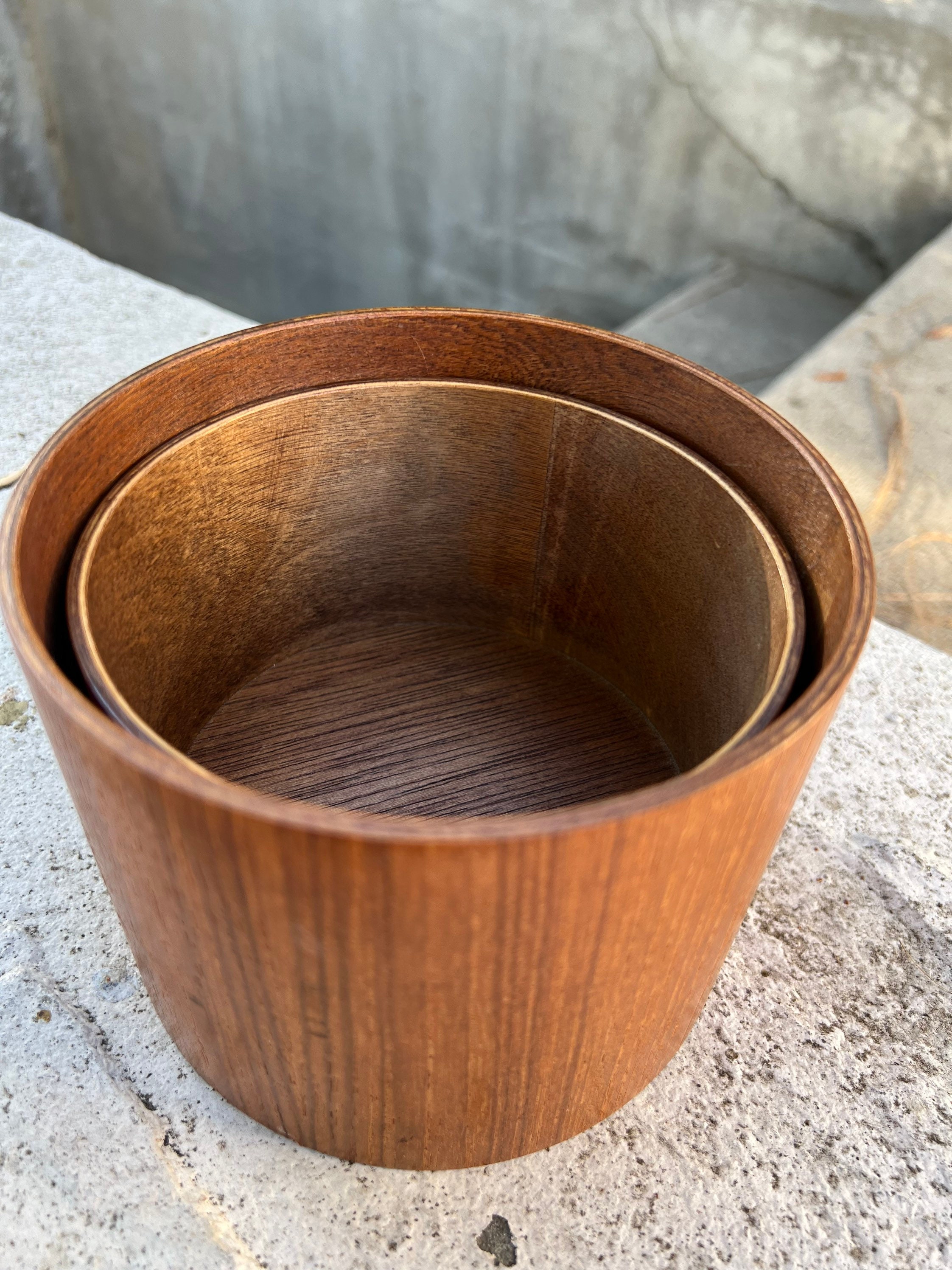 Set of Vintage Nesting Containers - Etsy