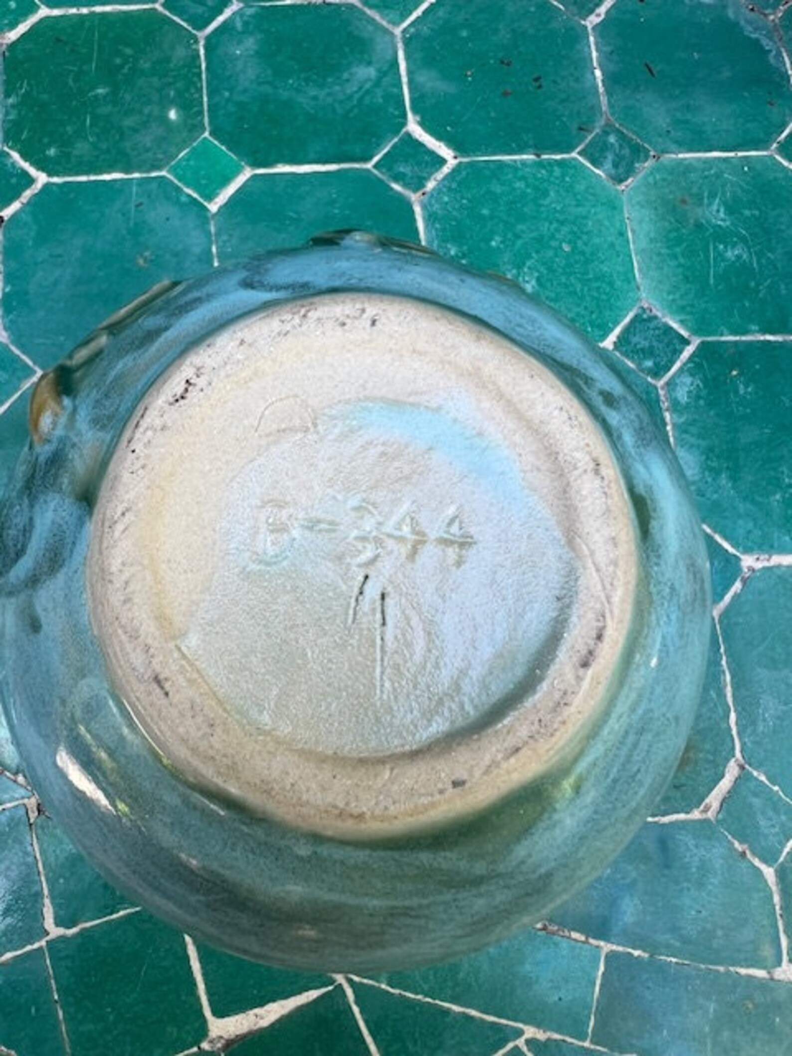 Vintage Majolica Little Frog and Grapes Pot - Etsy