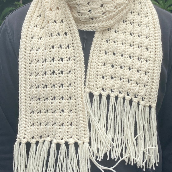 Fringe Scarf Pattern - Etsy