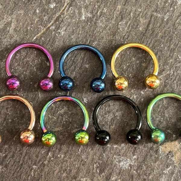 Gold Plated Titanium Conch Ring - Etsy