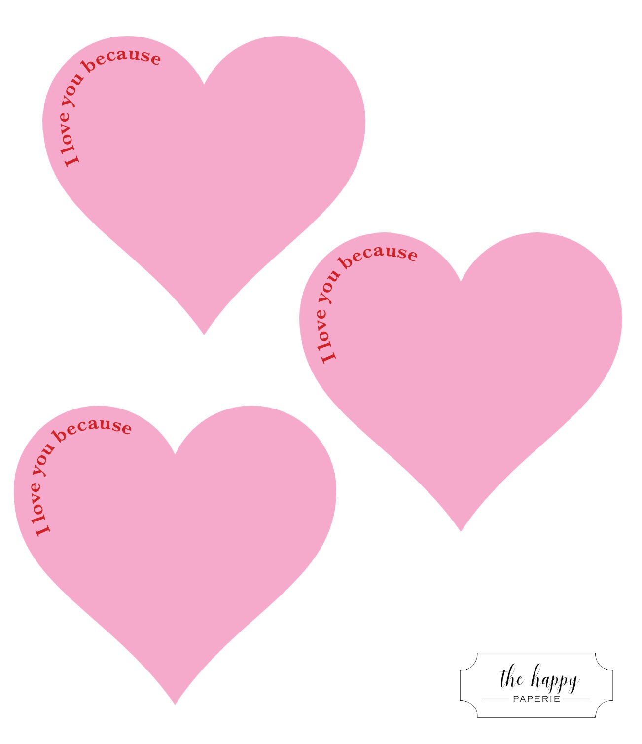 Valentines Day Printables: Cards, Signs, Hearts and Straw Flags - Etsy