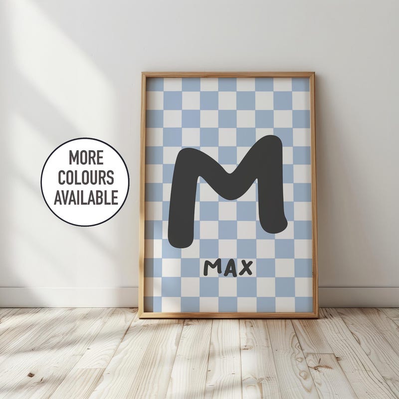 Initial Decor Boys - Etsy UK