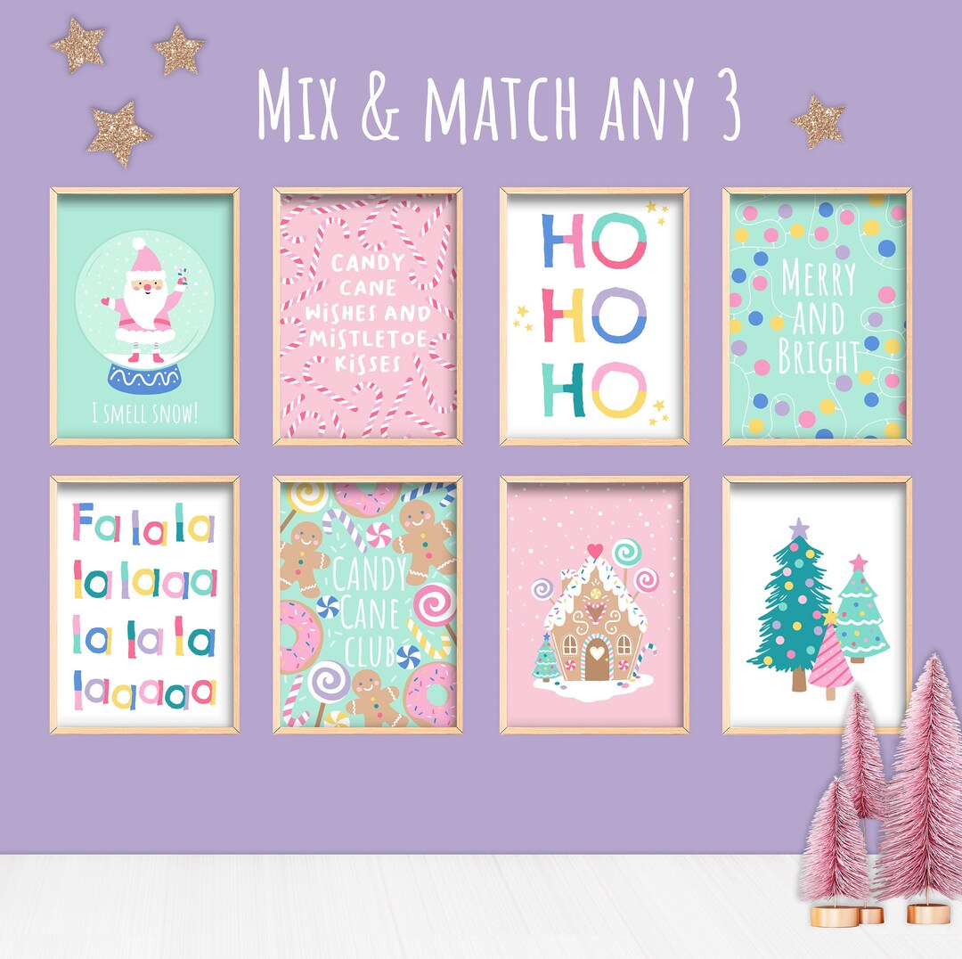 Any 3 Christmas Prints - Mix and Match - Print Bundle - Multi Buy ...