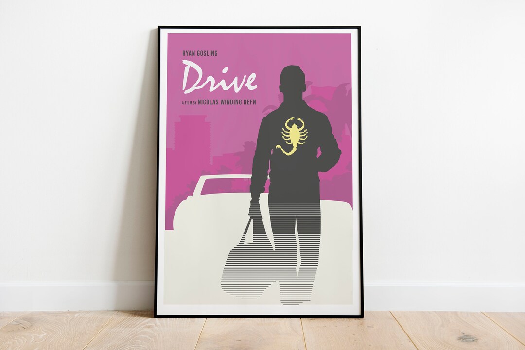 Drive Movie Poster, Film, Artwork, Illustration, Print - Etsy