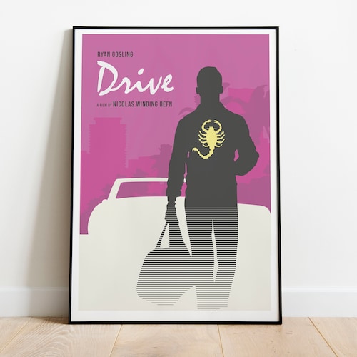 Drive Movie Poster Film Artwork Illustration Print - Etsy