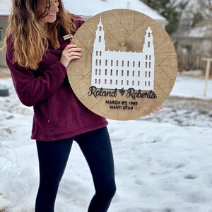 3D Temple Signs LDS Temple Sign Mormon Temple 3D Sign - Etsy