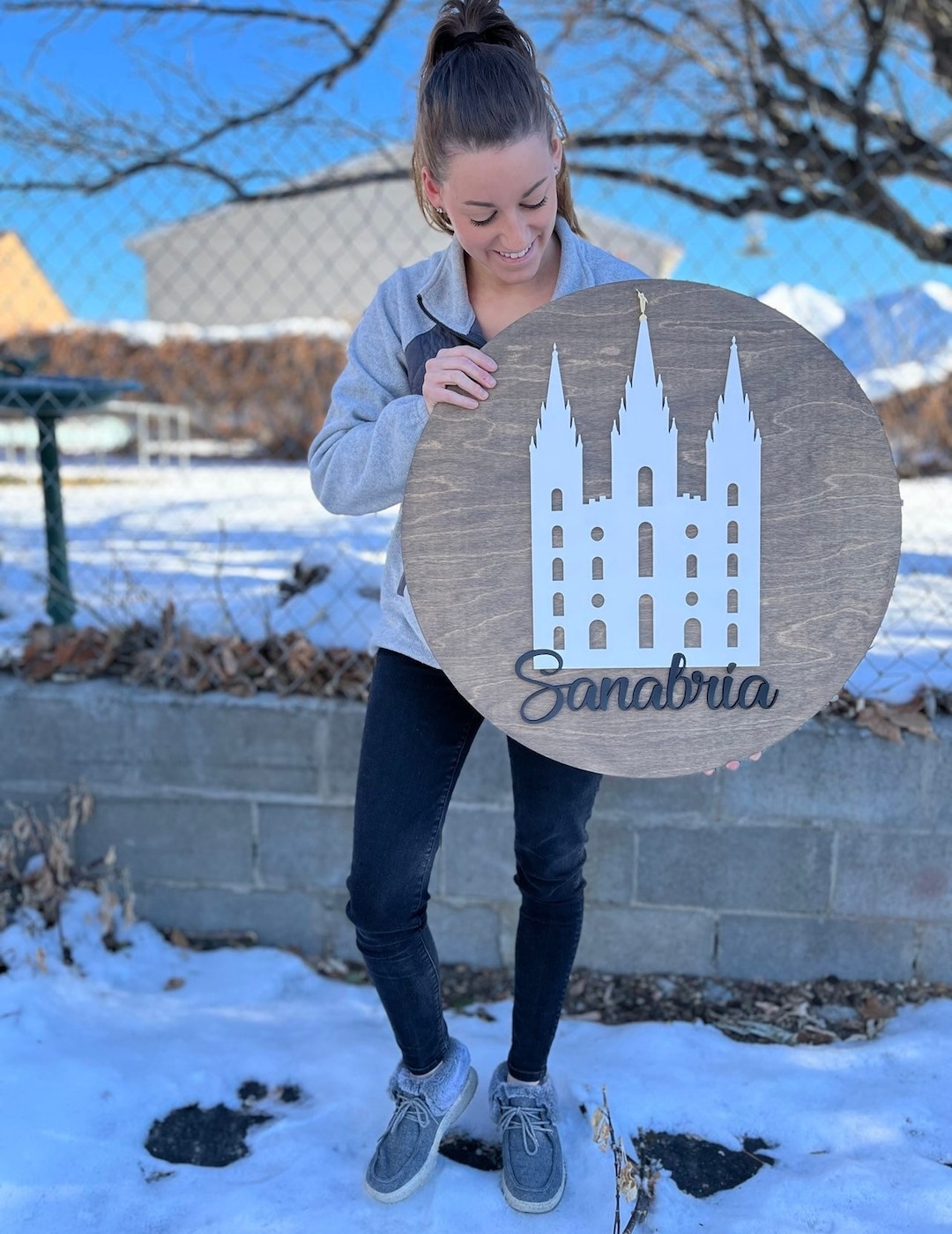 3D Temple Signs LDS Temple Sign Mormon Temple 3D Sign - Etsy