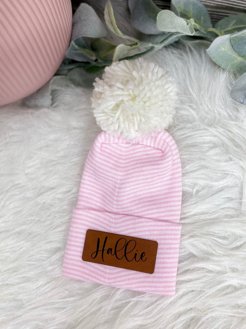 Newborn Baby Beanie for Hospital | Etsy