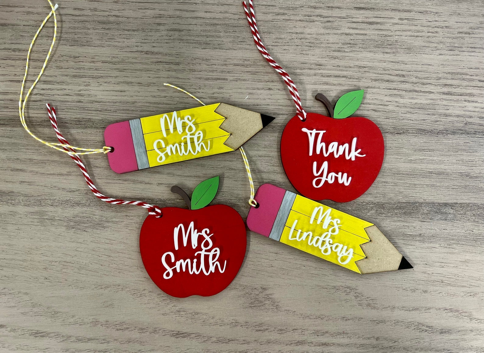 Teacher Gift Tags | Custom Gift Tags | Teacher Gift | Teacher ...