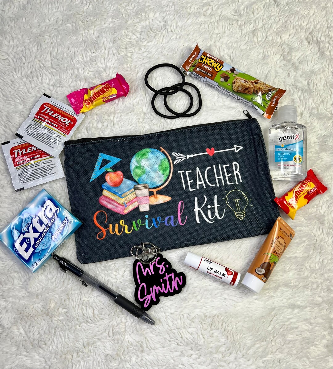 Prefilled Teacher Survival Kit Teacher Gift Teacher Appreciation ...
