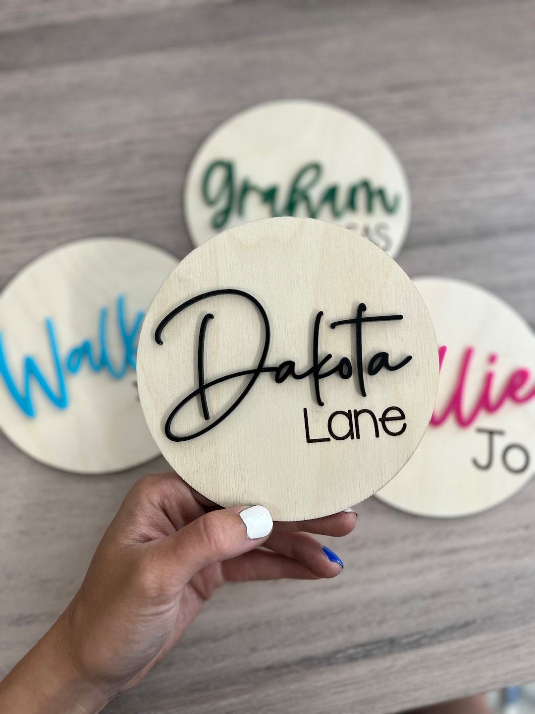 3D Baby Name Sign | Baby Name Sign | Baby Photo Prop | Hospital ...