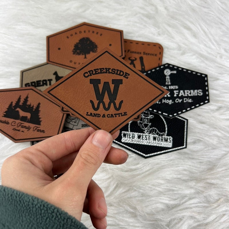 Custom Iron on Logo Patches - Etsy