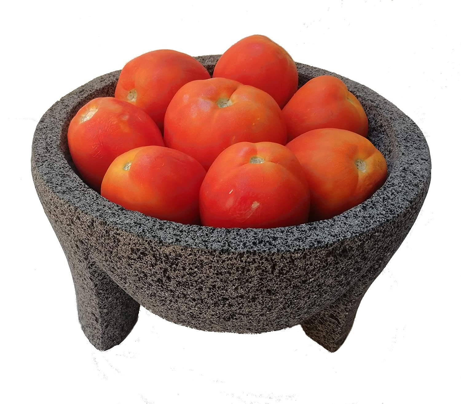 9 Inch Molcajete Mexican Volcanic Stone Mortar Handmade 9 Inches in ...