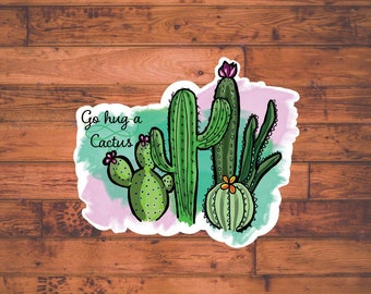Cactus Hug - Etsy