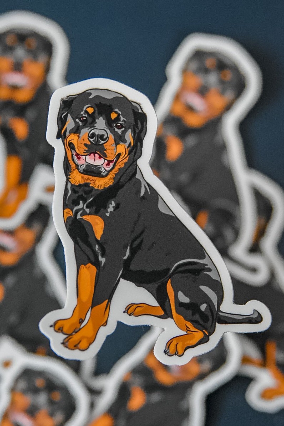 Rottweiler Sticker (dog Breed Sticker) - Etsy
