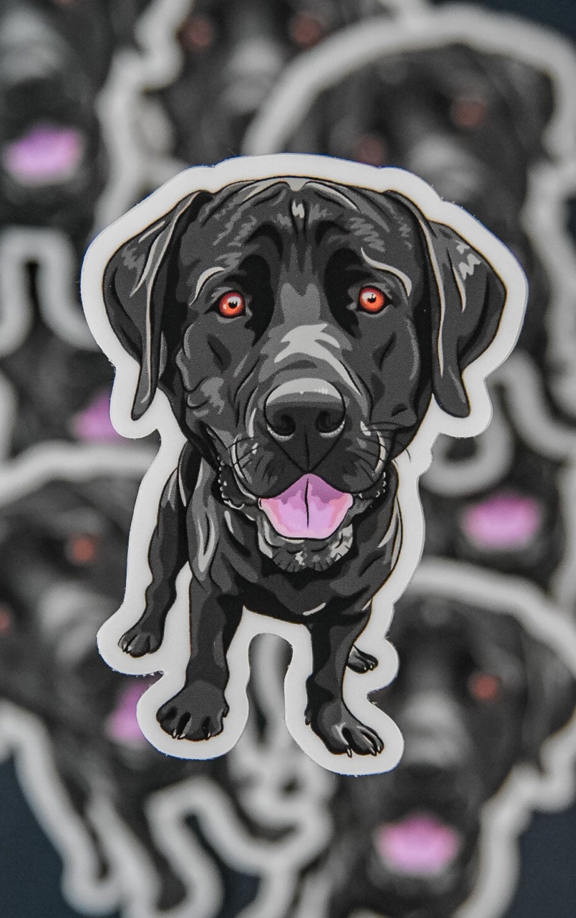 Labrador Retriever Sticker dog Breed Sticker | Etsy