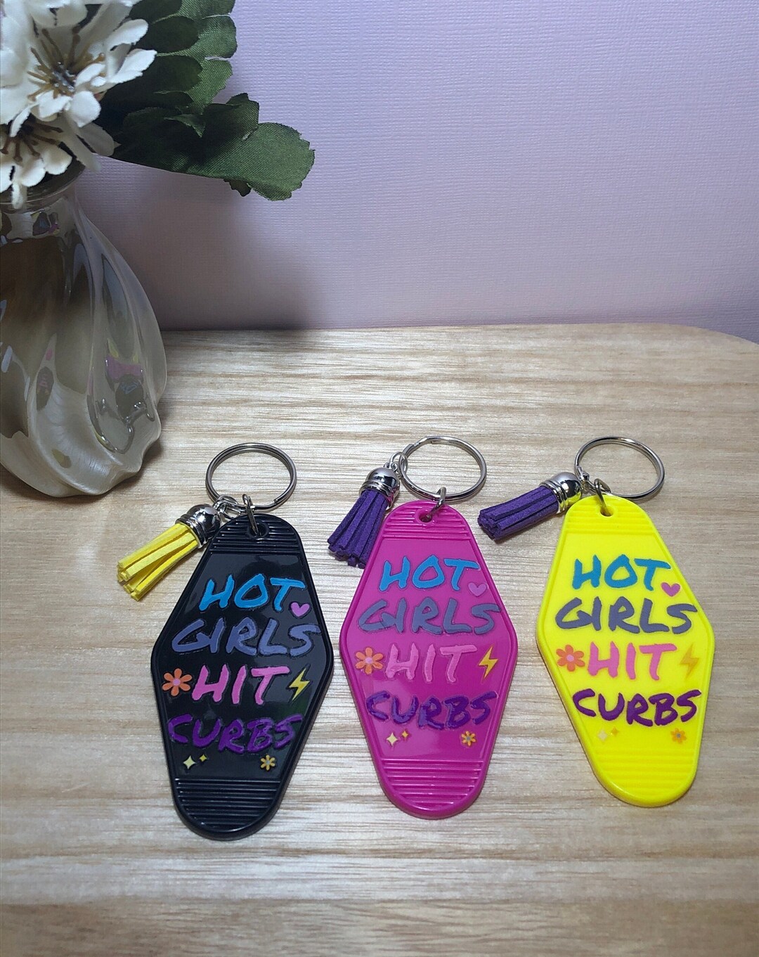 Hotel Keychain Key Ring hot Girls Hit Curbs friend Gift Birthday Gift ...