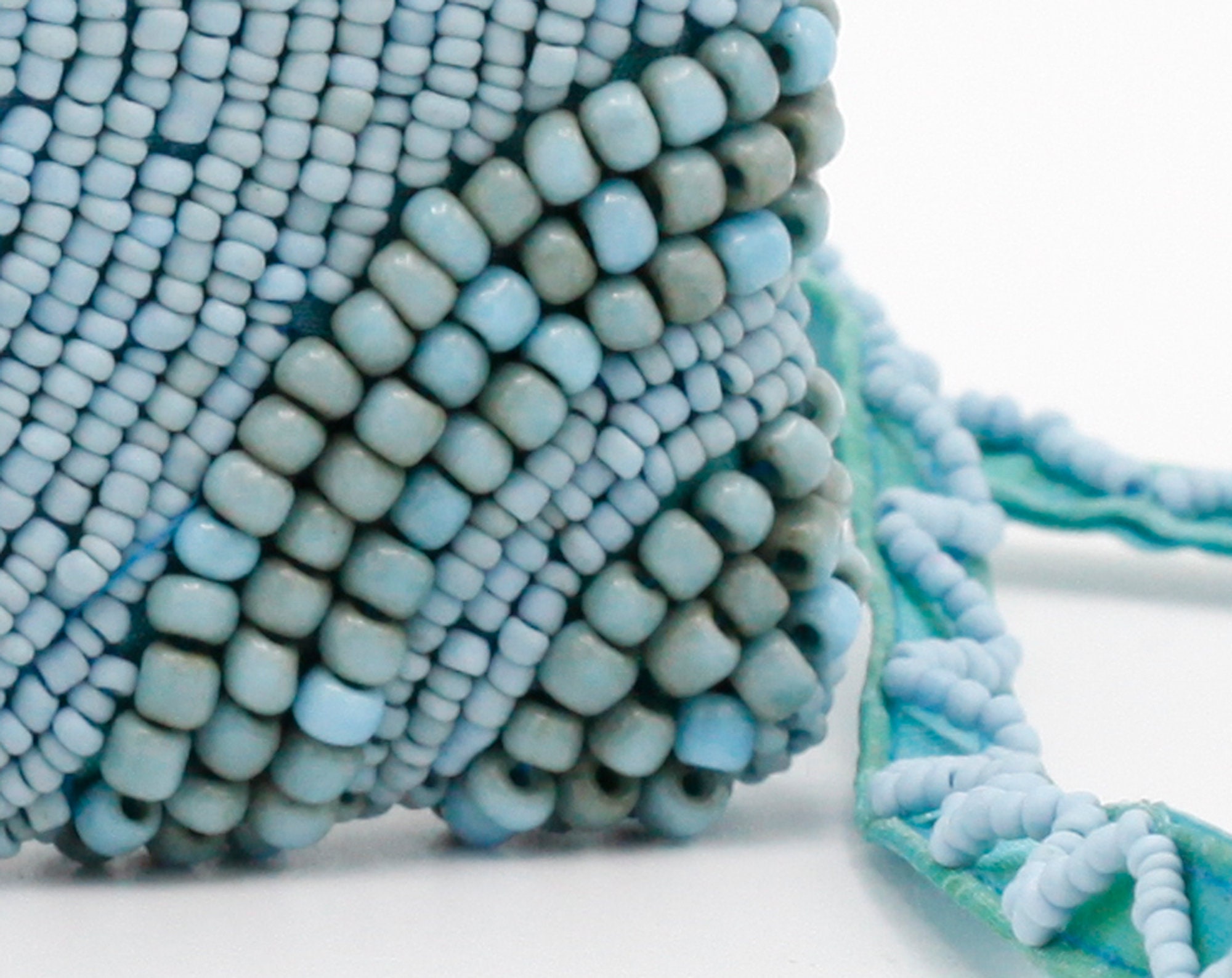 Turquoise Beaded Shoulder Strap Bag Crossbody Bag Fair-trade - Etsy