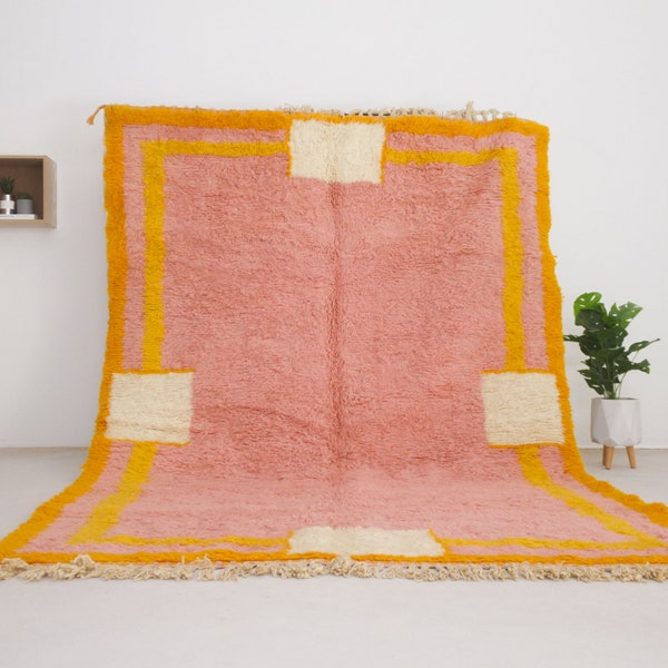 Pink Moroccan Rug - Etsy