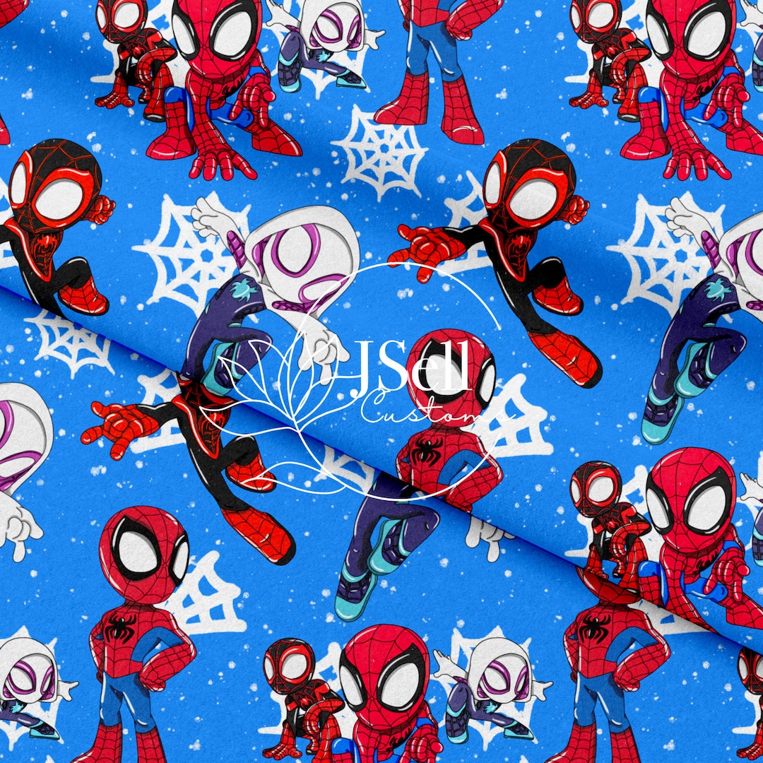Amazing Friends Seamless Digital Fabric Pattern - Etsy