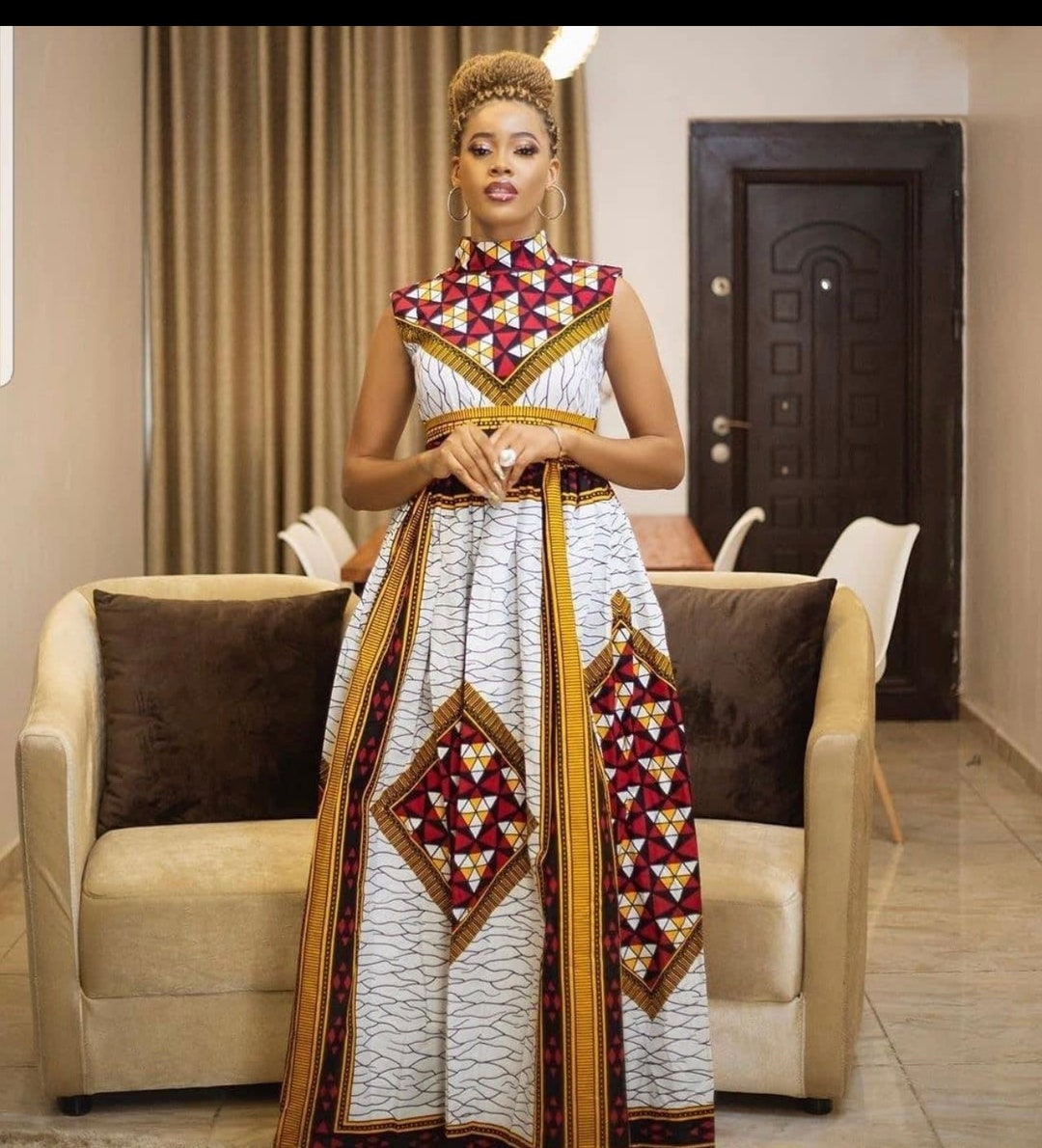 Simbi African Women Dress, Ankara Print, Trendy Women Style, Best ...
