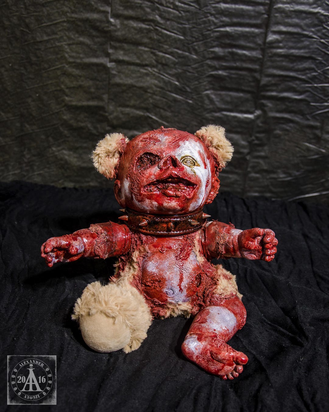 Creepy Doll "teddy Bear Meat Carcass" V.2, Toy, Cursed, Halloween, Decor, Made in Ukraine - Etsy