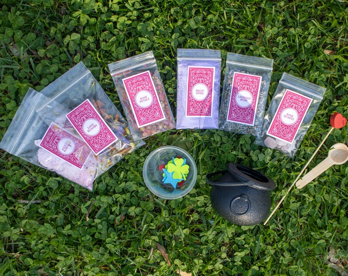 Open-ended Potion Kit for Kids | Mud Kitchen Restock | Nature Inspired ...