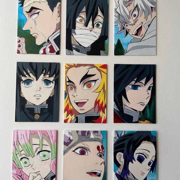 Anime Painting - Etsy