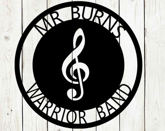 Custom Music Room Sign - Etsy