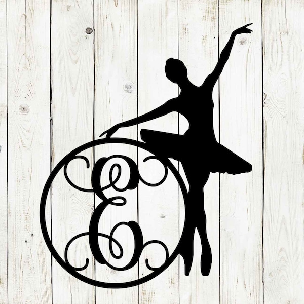 Ballerina Monogram - Etsy
