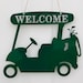 Golf Cart Welcome Sign, Golf Cart Sign, Golf Sign, Golfing, Golf Decor ...
